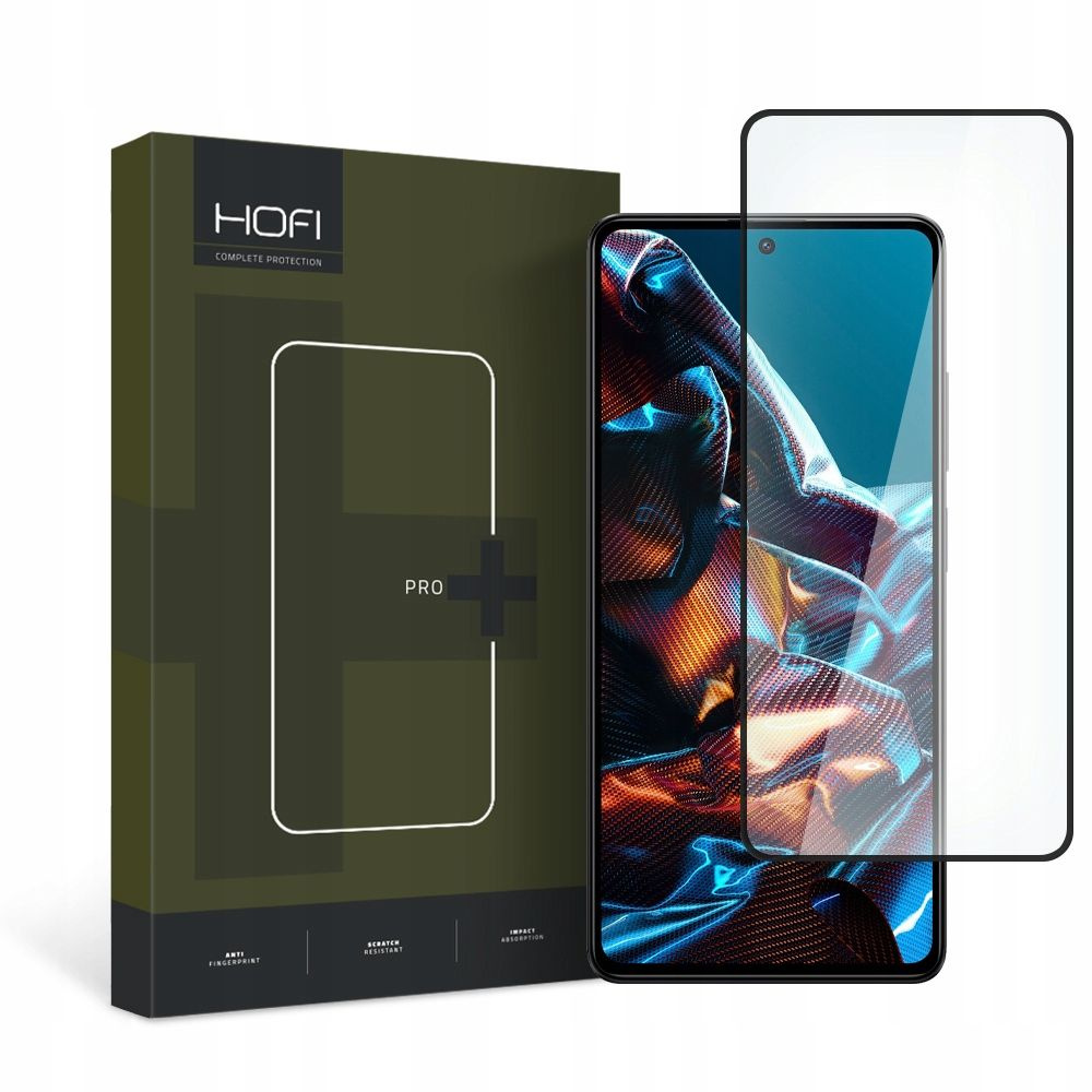 Hofi Glass Pro+ Black Xiaomi Redmi Note 12 Pro | BHcase