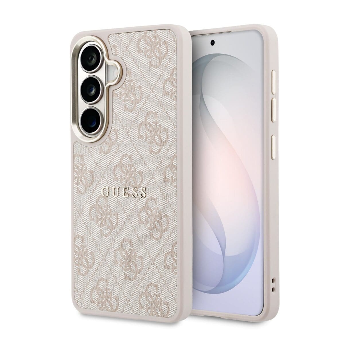 Guess PU Leather 4G Gold Frame Magnetic Brown Samsung Galaxy S26 Tok ...